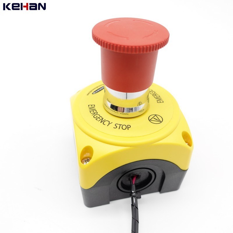 JST 250A 8mm Emergency Stop On Off Industrial Push Button Switch with ...